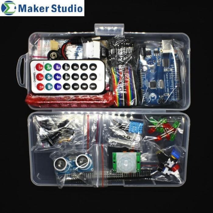 Jual Arduino Uno r3 paket advance kit compatible clone | Shopee Indonesia