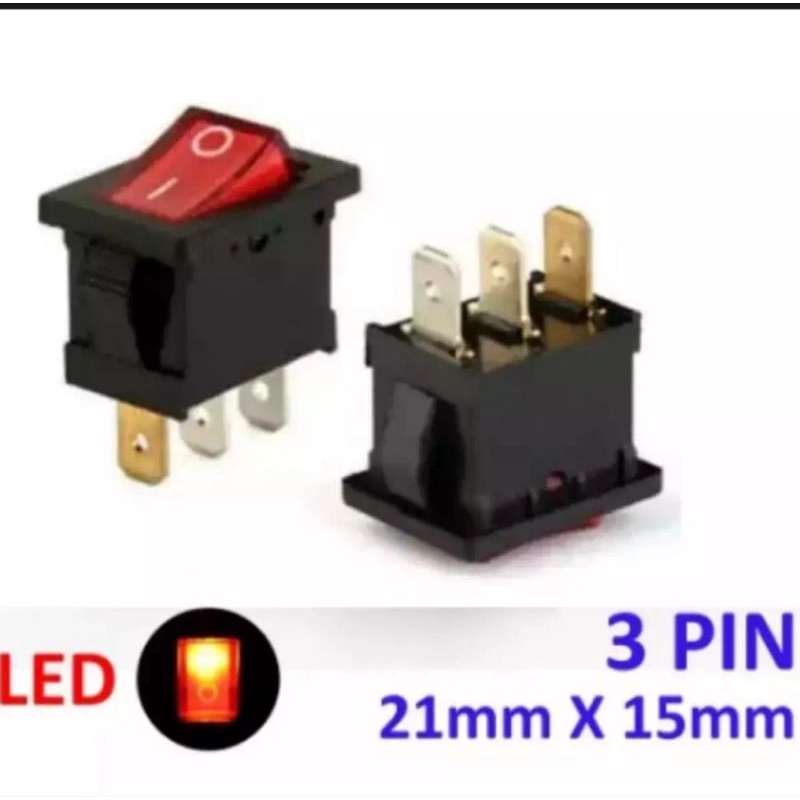 Jual 5 biji saklar on/off 220v bekas normal isi 5 biji saklar | Shopee ...