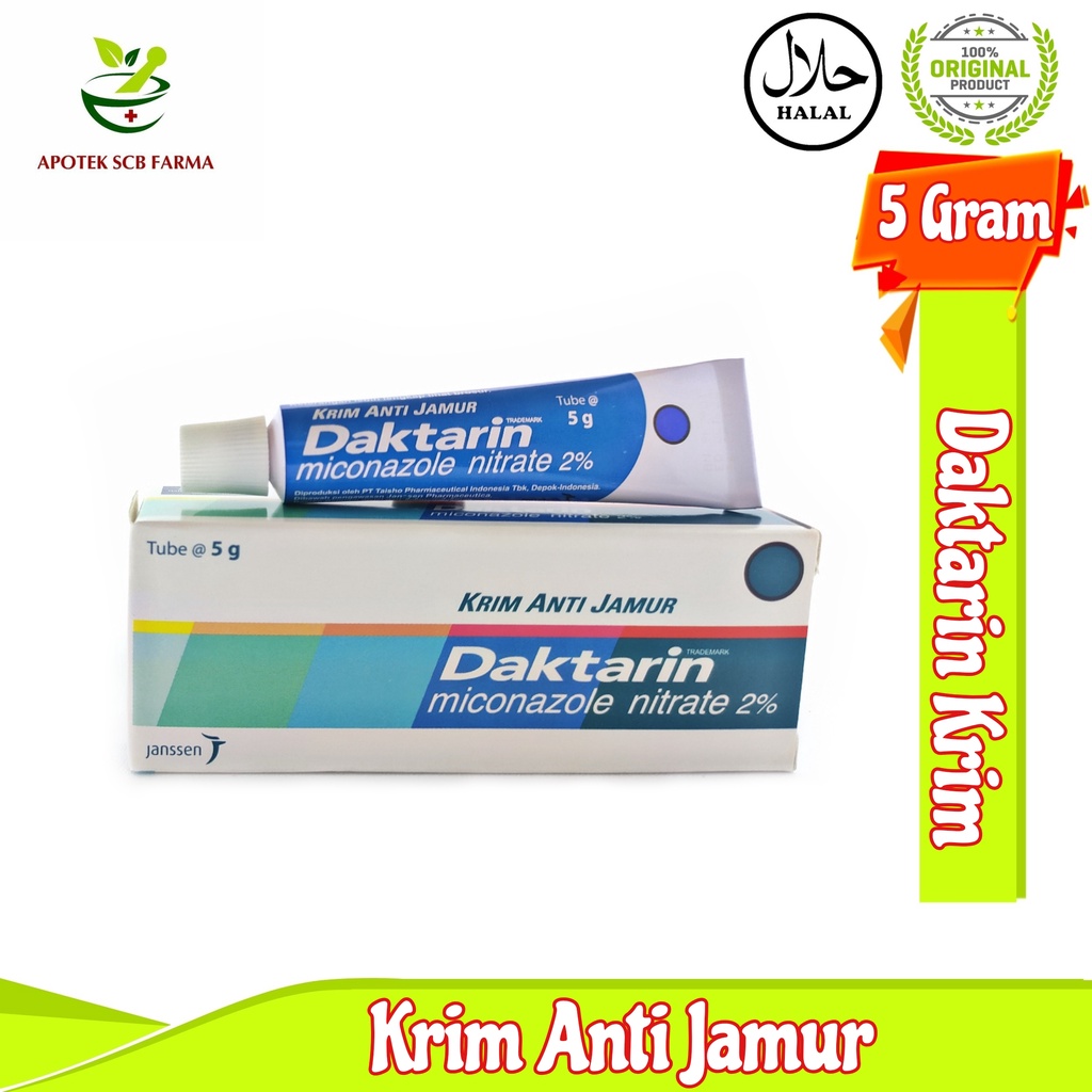 Jual Daktarin Cream - Krim Anti Jamur, Kadas, Panu - Salep Kulit Gatal ...