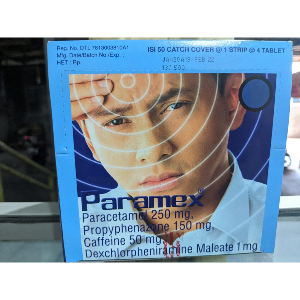 Jual Paramex Tablet (per strip) | Shopee Indonesia