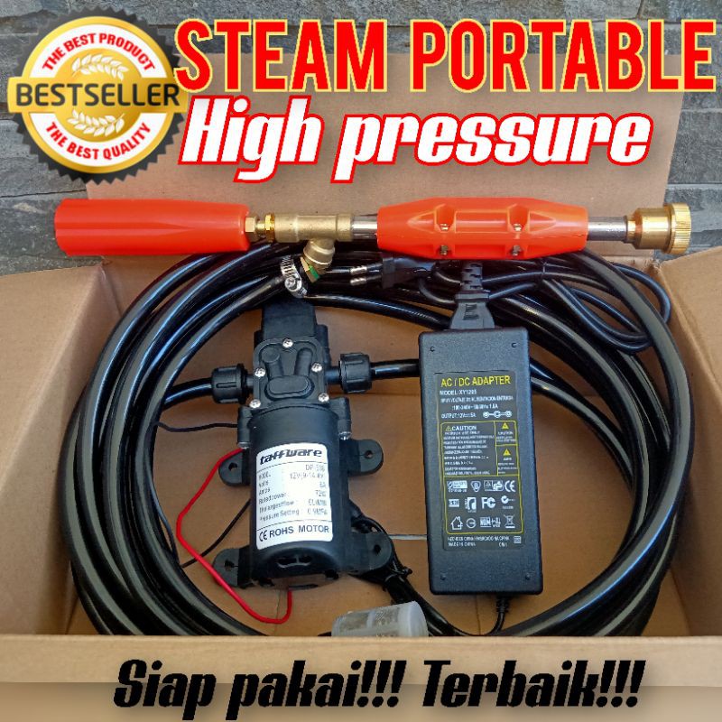 Jual Alat Steam mini portable pompa DC high pressure | Shopee Indonesia