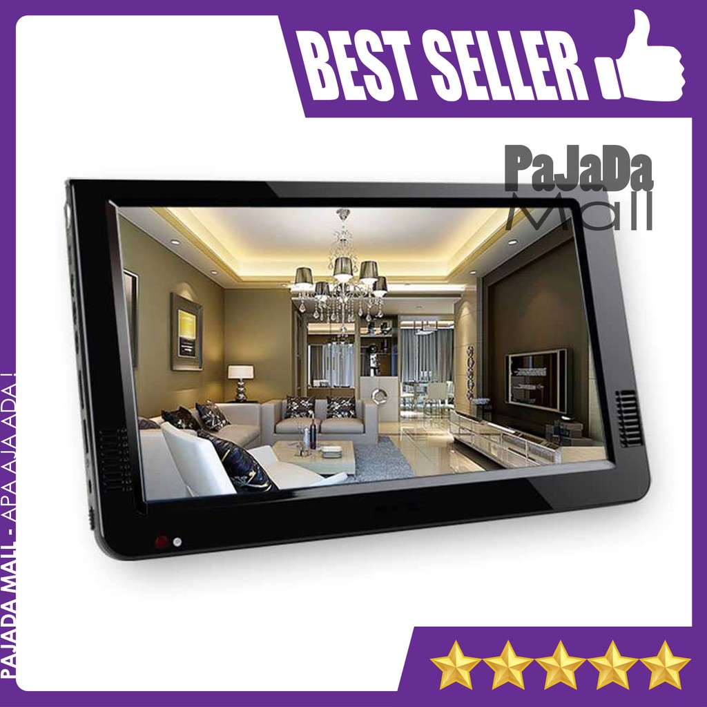 Jual TV Digital Portable DVB-T2 10 Inch & Analog | Shopee Indonesia