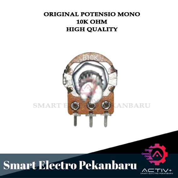 Jual ORIGINAL 10K Ohm Potensio Mono Linear 10000 Ohm Potensiometer ...