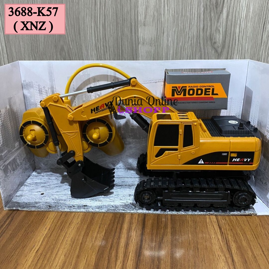 Jual Mainan RC Excavator Truck Remote Control - Mobil Mainan Truk Beko ...