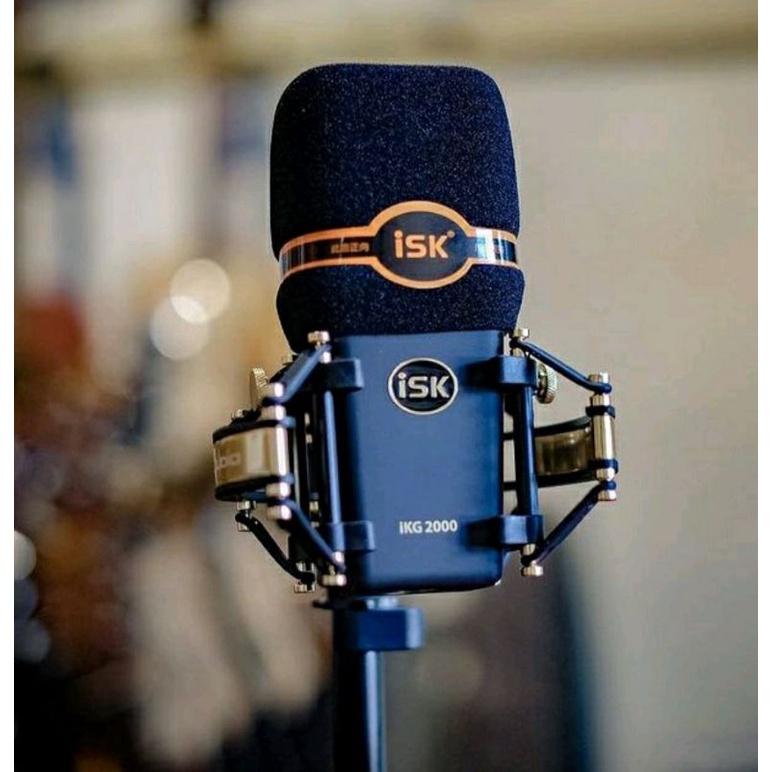 Jual ISK IKG2000 Mic condenser for studio broadcast recording | Shopee Indonesia