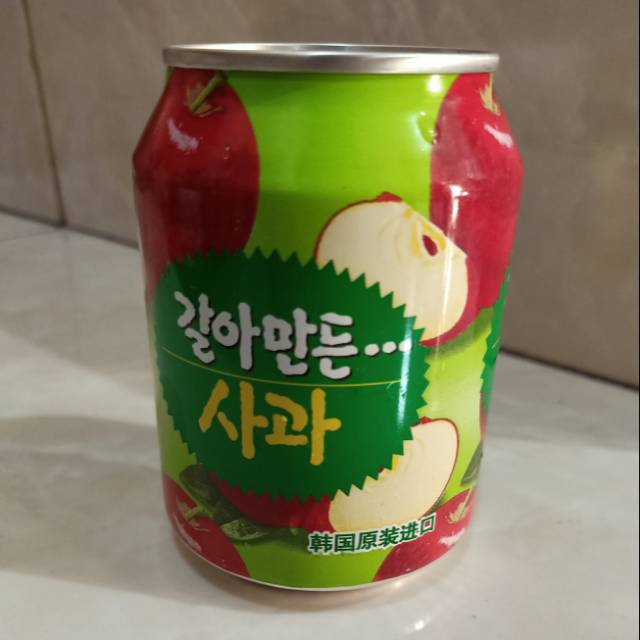 Jual Crushed Apple Juice Korean Juice rasa apel 238ml / Minuman Rasa ...