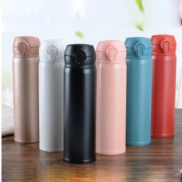 Jual KUIKI Botol Minum Tumbler Termos Niagara Polos Ukuran Kapasitas 500ml Thermos Tumblr ...