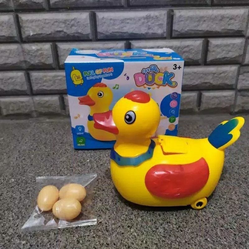 Jual MAINAN BEBEK BERTELUR DAN AYAM BERTELUR MUSIC JALAN | Shopee Indonesia