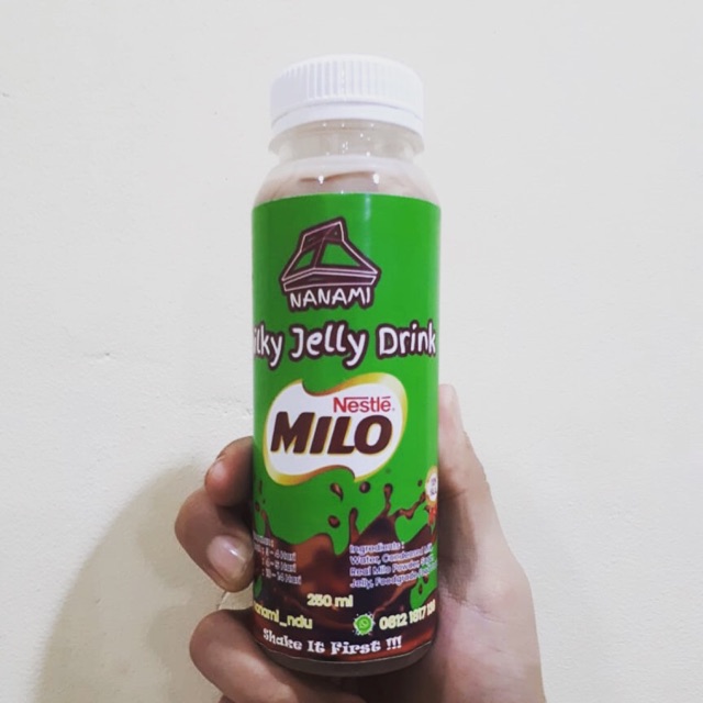 Jual NANAMI Milo Milky Jelly Drink | Shopee Indonesia