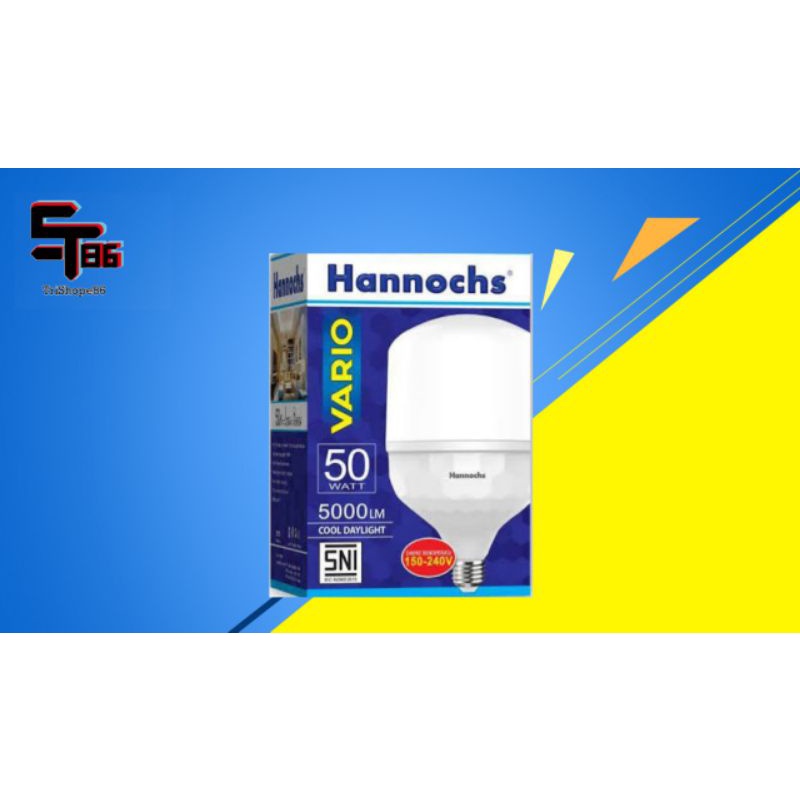 Jual lampu hannochs vario 50 w cool daylight | Shopee Indonesia