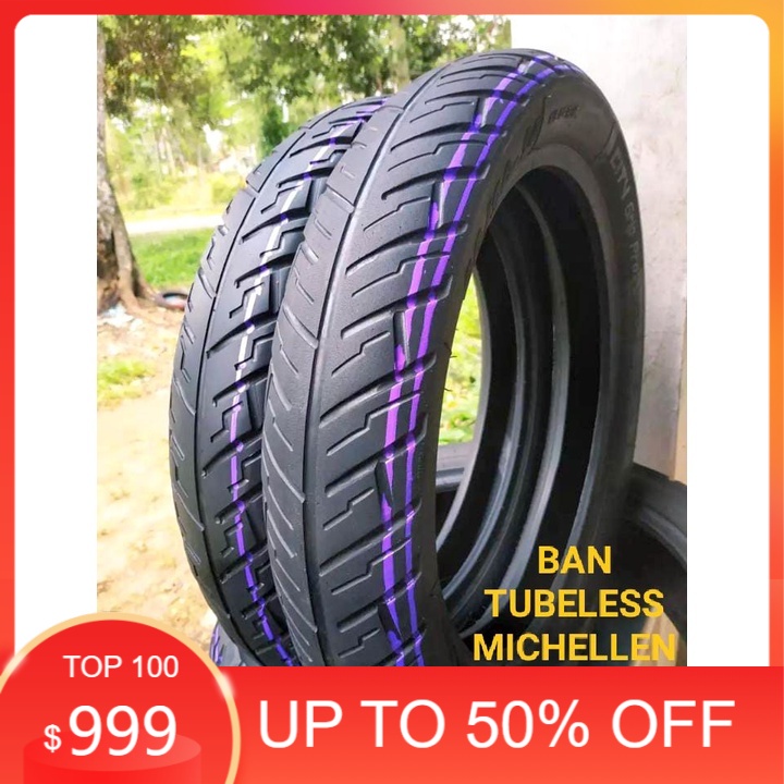 Jual BAN MOTOR MATIC TUBLES MICHELLEN CITY GRIP PRO UNTUK SEMUA JENIS ...