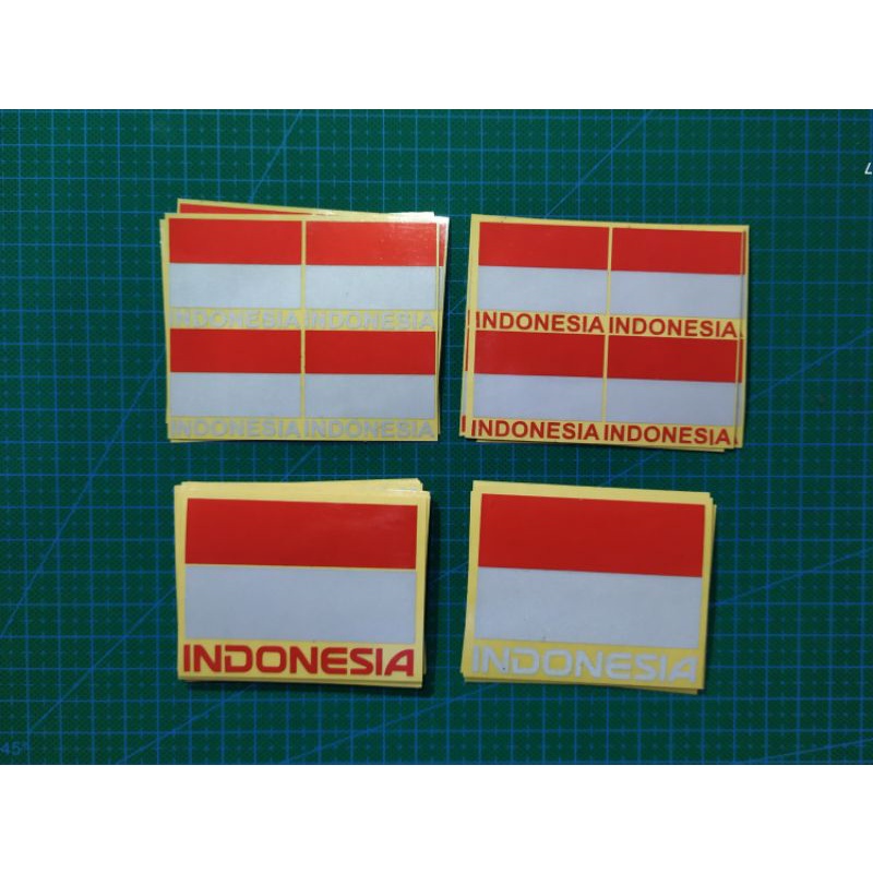 Jual Sticker Bendera INDONESIA Cutting | Shopee Indonesia