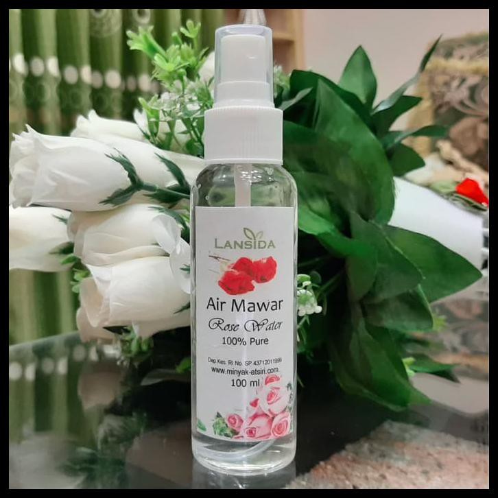 Jual Rose Water 100 Ml Pure Hidrosol Air Mawar 100Ml Face Spray ...