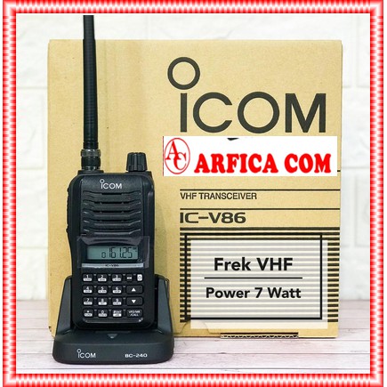 Jual HT ICOM IC-V86 VHF HANDIE TALKIE ICOM IC V86 VHF NEW ICV86 V86 | Shopee Indonesia