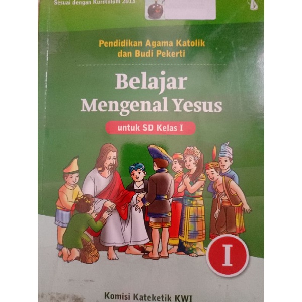 Jual Buku Agama Katolik Belajar Mengenal Yesus Kelas 1 SD Kurikulum ...