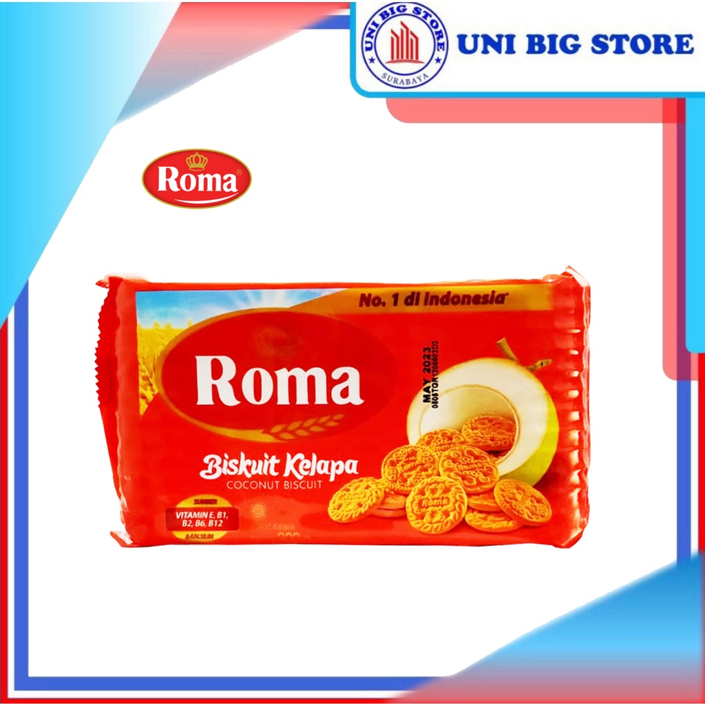 Jual Roma Biskuit Kelapa 300 gr | Shopee Indonesia