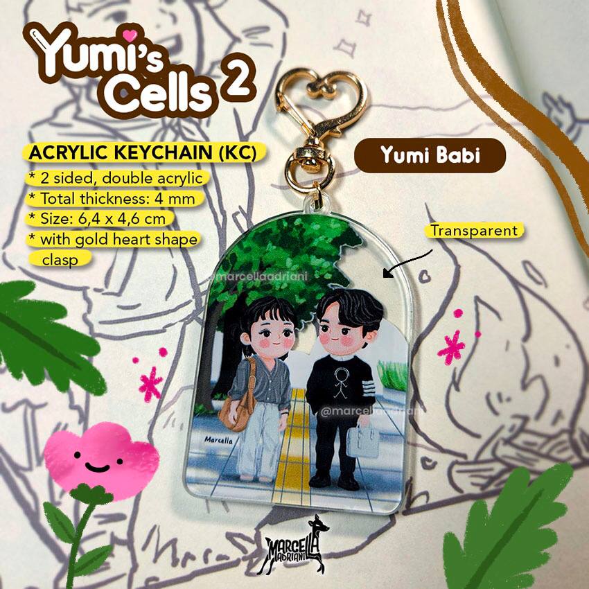 Jual Yumi Cell 2 Merchandise Keychain Standee Ganci Kim Go Eun Park Jin ...
