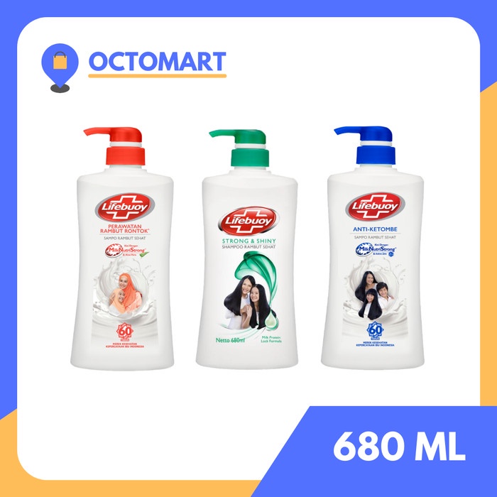 Jual LIFEBUOY Shampoo Botol 680ML / Shampo / Sampo Hair Perawatan ...