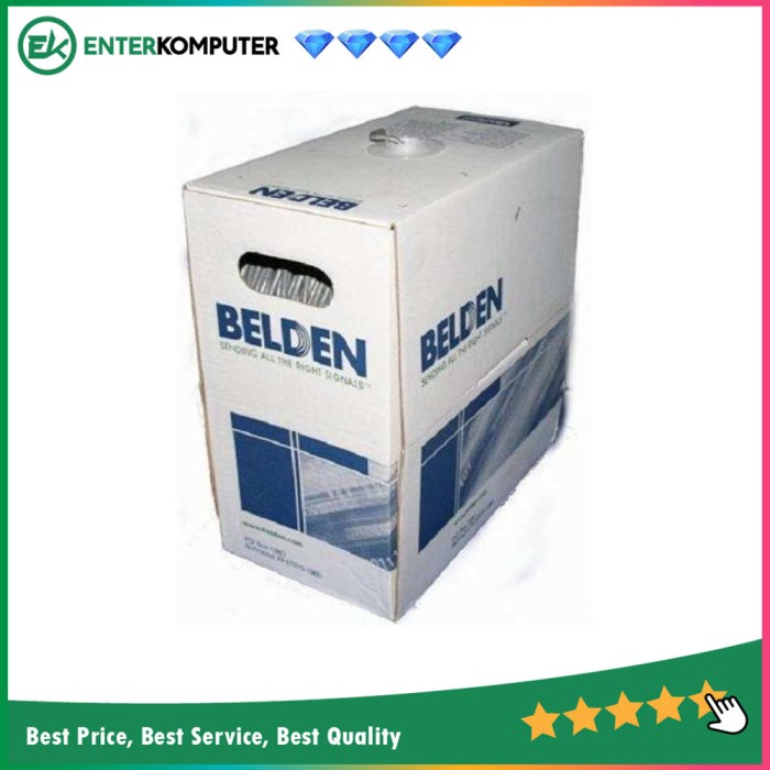 Jual Belden Cable UTP Cat.6 305 Meters (7814A) | Shopee Indonesia