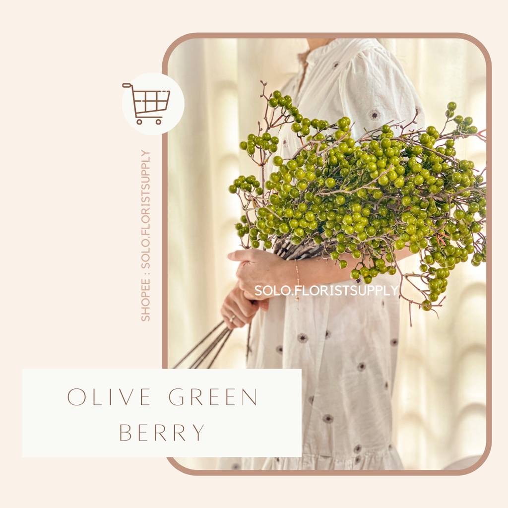 Jual 85cm ARTIFICIAL BERRY Daun Plastik Bunga Artificial Palsu Dekorasi ...