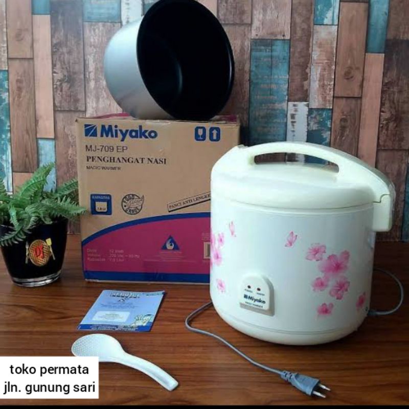 Jual PENGHANGAT SAJA Miyako MJ-709 EP Penghangat Nasi - Magic Warmer 7 ...