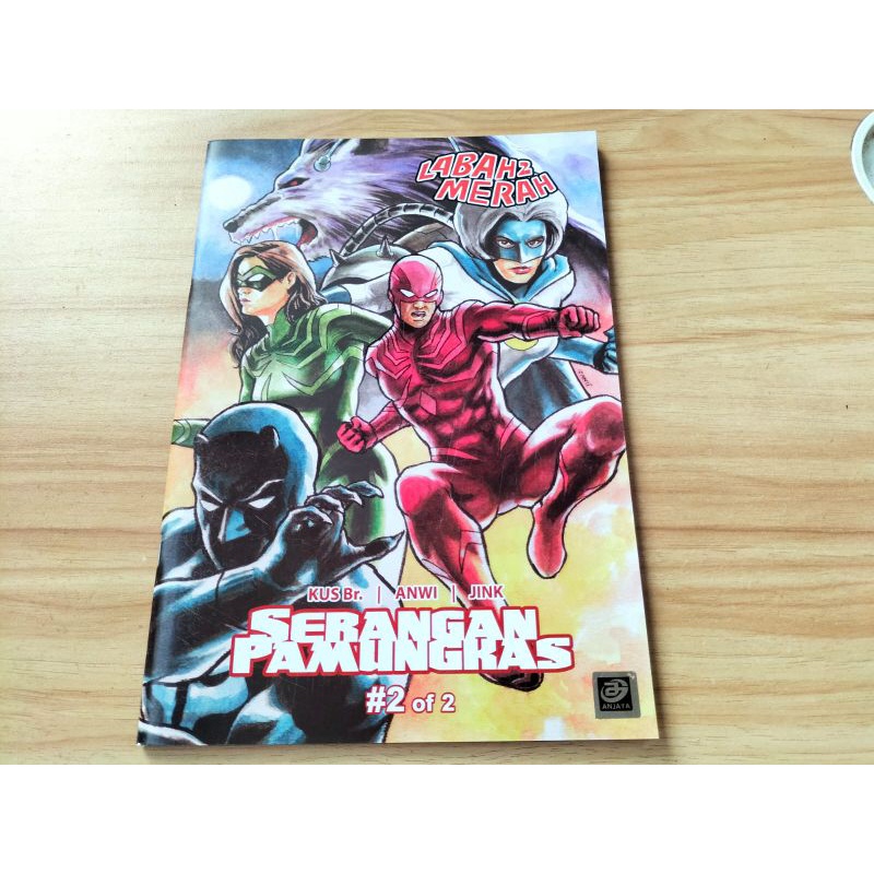 Jual Komik Labah Labah Merah Serangan Pamungkas #2, karya Kus.Br dkk ...