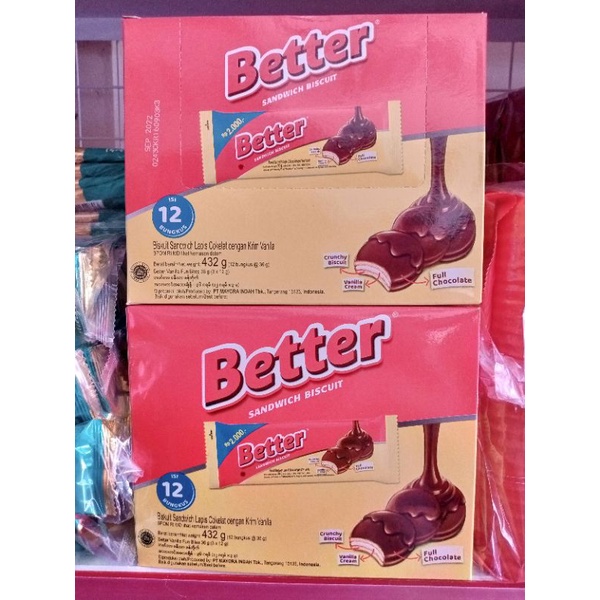 Jual Better box (36grx12 bungkus) | Shopee Indonesia