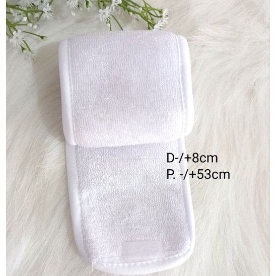 Jual Bandana Putih Lebar 8cm|Bandana Putih Jumbo|Bandana Facial|Bandana ...
