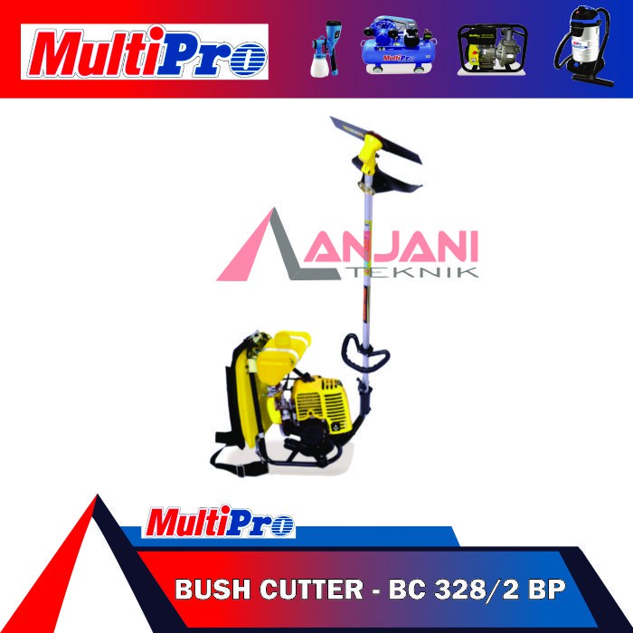 Jual MULTIPRO BC 328/2BP MESIN POTONG RUMPUT GENDONG BRUSH CUTTER BC328 | Shopee Indonesia