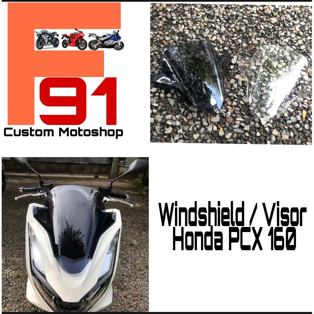Jual Windshield Honda PCX 160, Visor PCX 160 | Shopee Indonesia