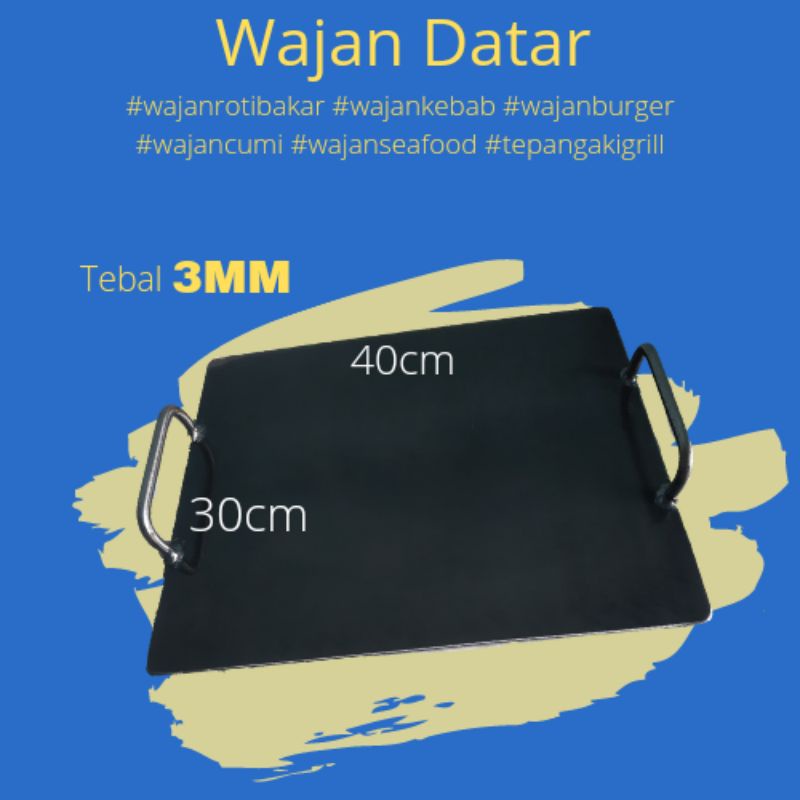 Jual wajan roti bakar panggangan sosis wajan kebab burger anti lengket ...