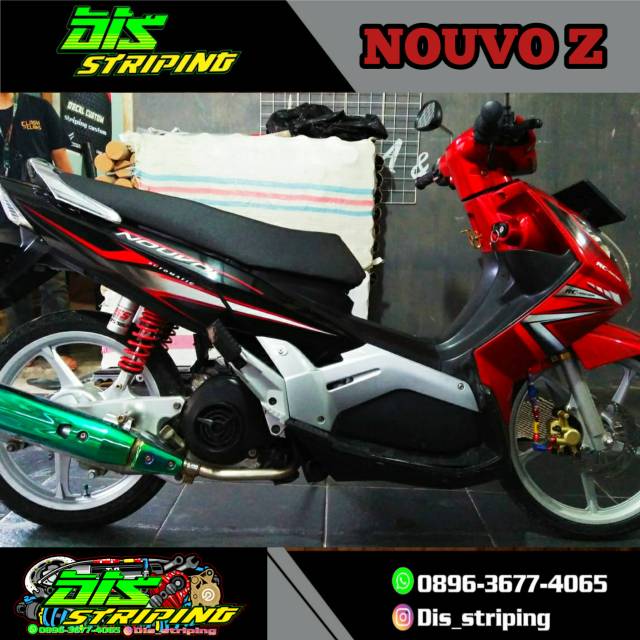Jual STRIPING YAMAHA NOUVO Z COSTUM 0065 | Shopee Indonesia