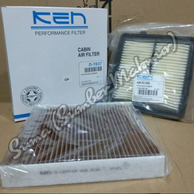 Jual Filter ac / filter cabin Carbon Premium (CP) + filter udara ...