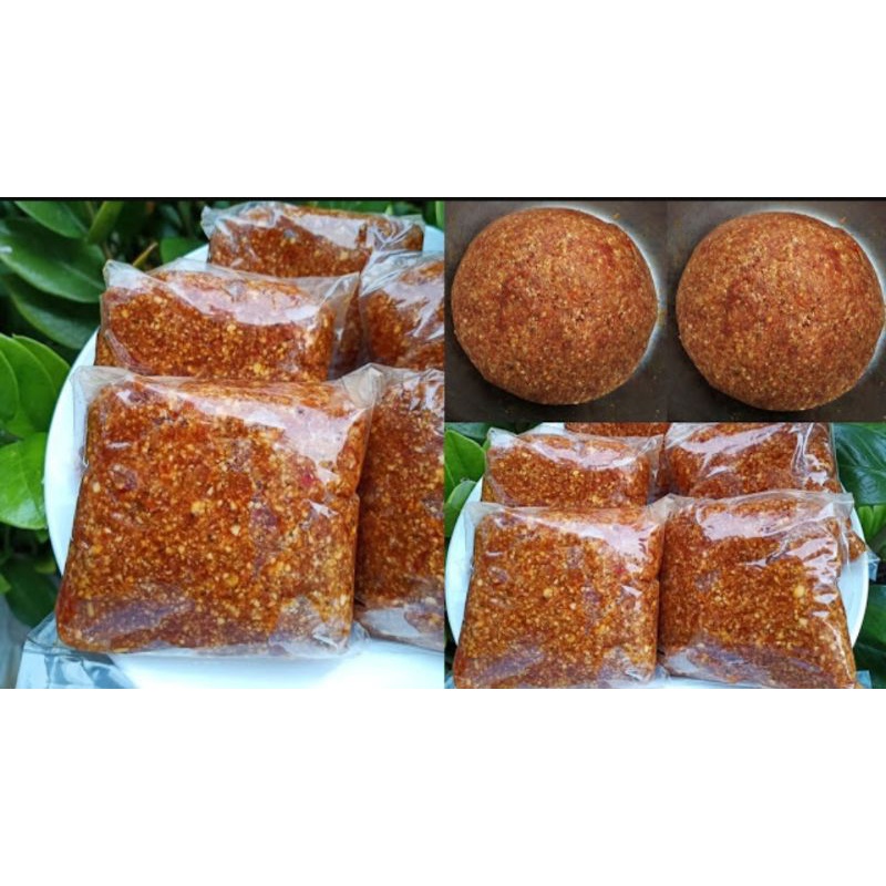 Jual Sambel Pecel Bumbu Pecel Khas Kediri cap NAMPOL Berat 1Kg | Shopee ...