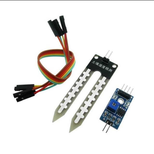 Jual sensor kelembaban tanah soil hygrometer detection modul | Shopee ...