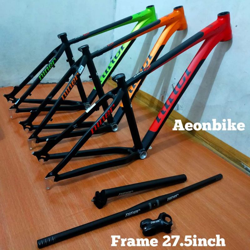 Jual frame niner 27 5 Alloy QR frame sepeda MTB batangan sepeda mtb ...