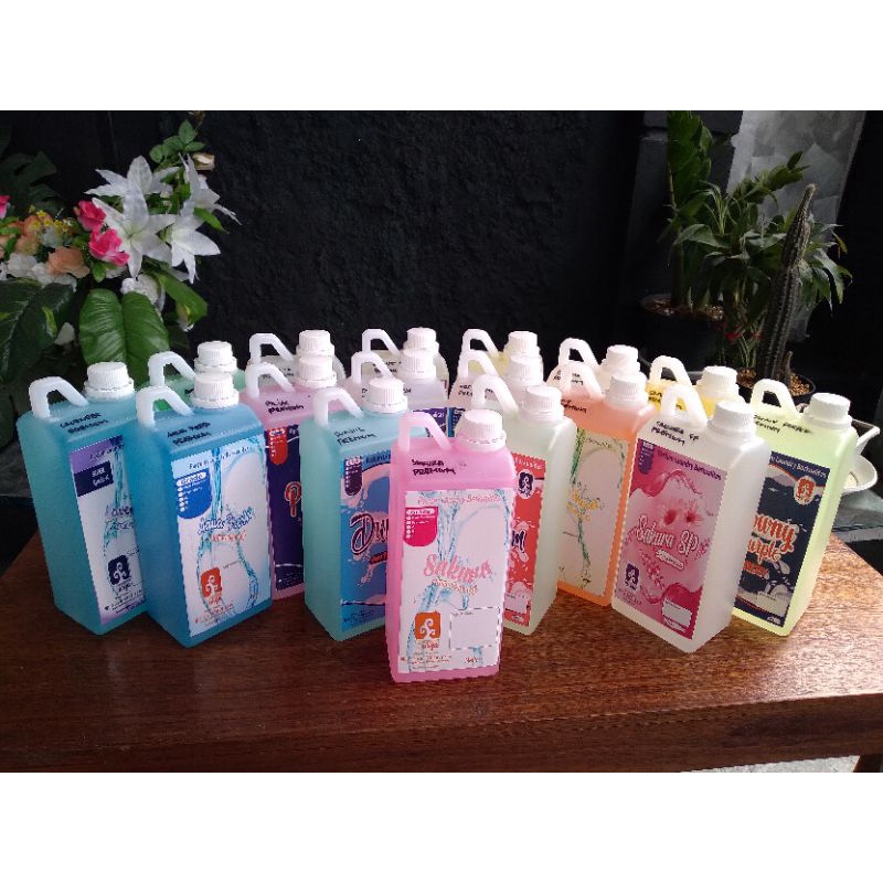 Jual Parfum Laundry 1 Liter Grade A Premium Murah Tahan Lama Pewangi ...