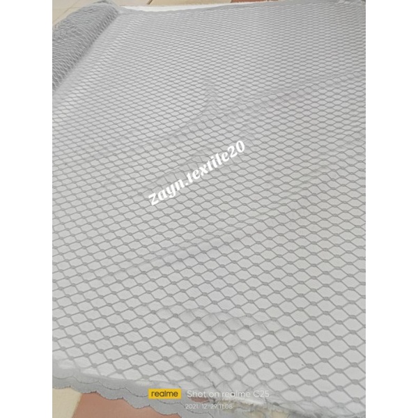 Jual Kain Tile Kotak Basic / Tile Kotak Jaring / Harga Setengah Meter ...