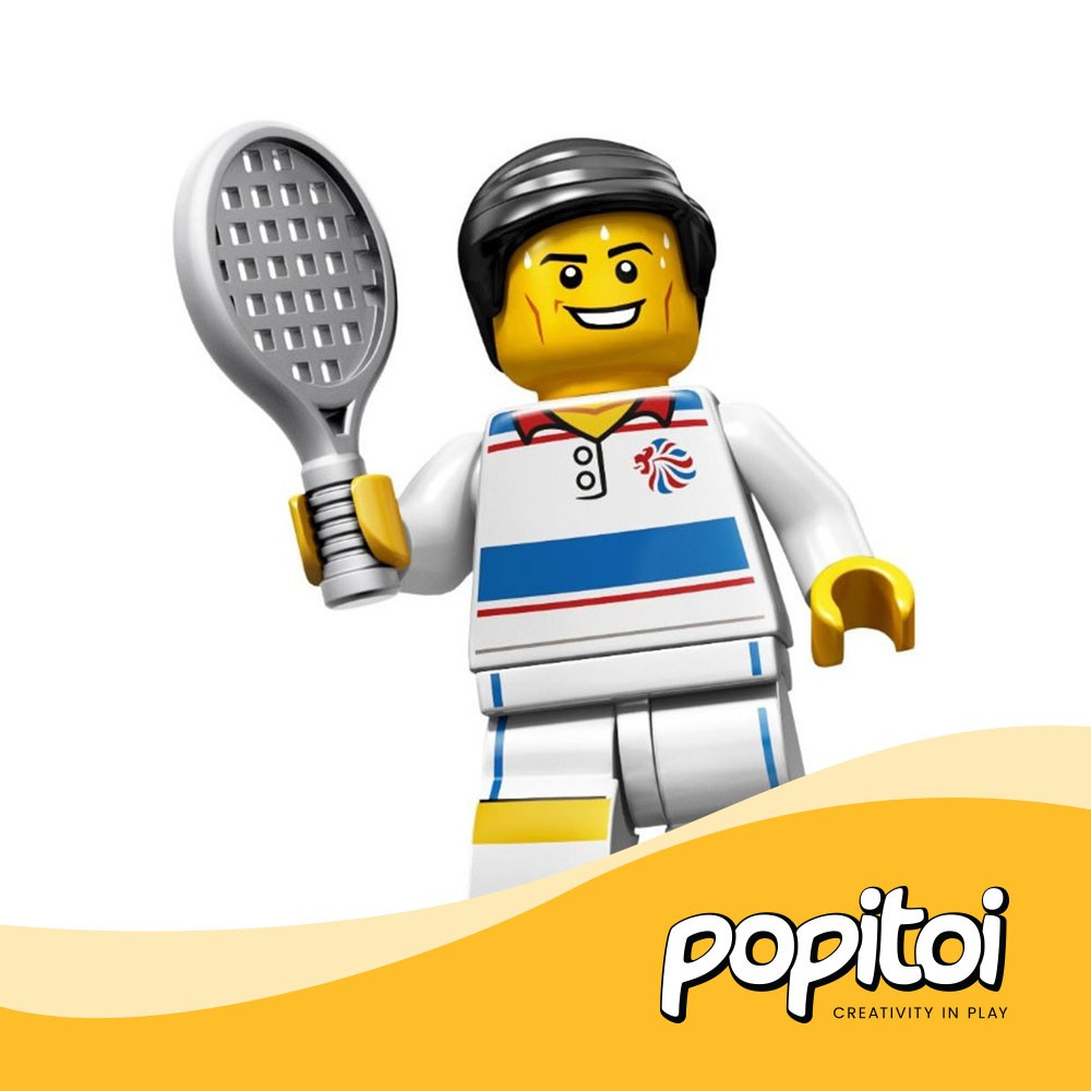 Jual LEGO MINIFIGURES Series 7 Tennis Ace | Shopee Indonesia