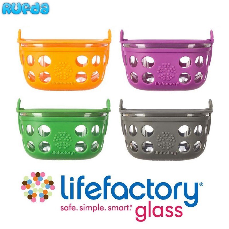 Jual 1 cups Lifefactory Glass Food Storage 240ml (Life Factory) | Shopee Indonesia