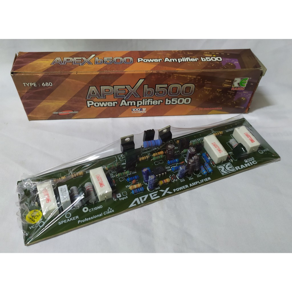 Jual Kit Power Amplifier APEX B500 Kit Type 680 | Shopee Indonesia