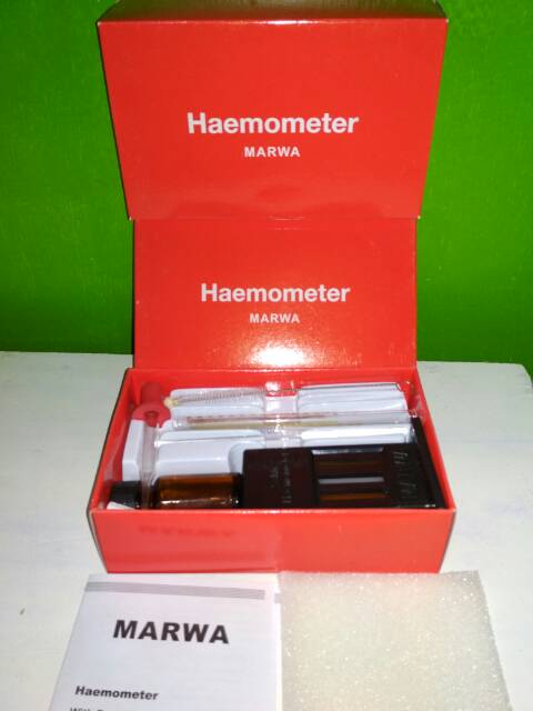 Jual HB SAHLI HAEMOMETER ALAT TEST HEMOGLOBIN MANUAL | Shopee Indonesia