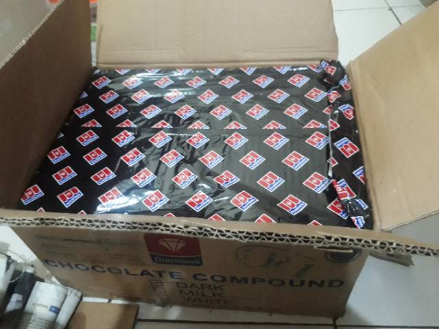 Jual Dark Coklat Compound Diamond 250gr | Shopee Indonesia