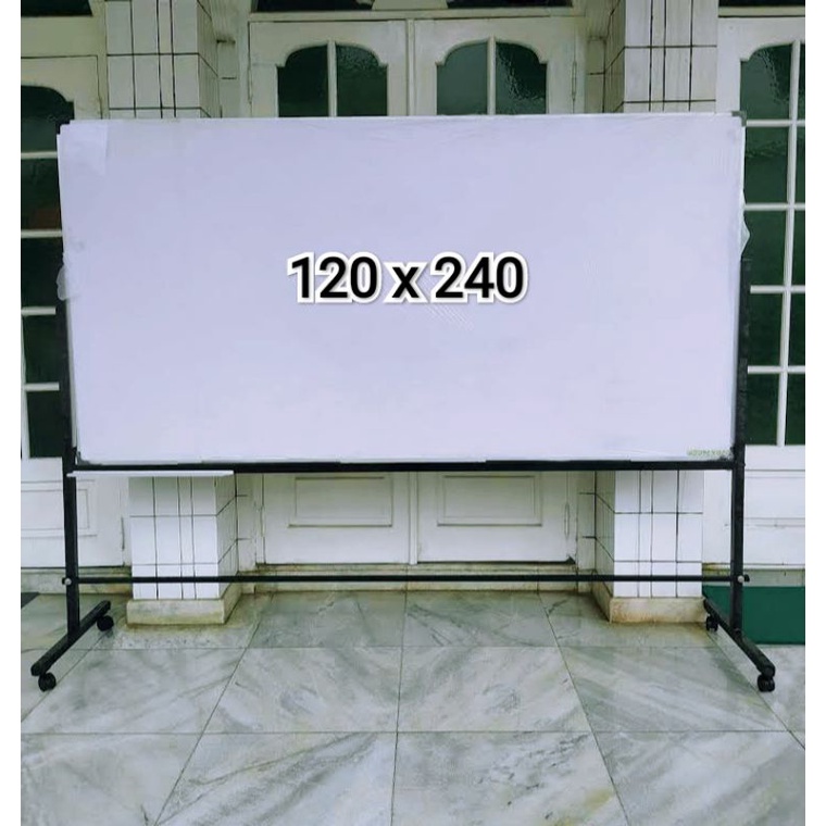 Jual whiteboard sekolah 120 x 240 cm | Shopee Indonesia