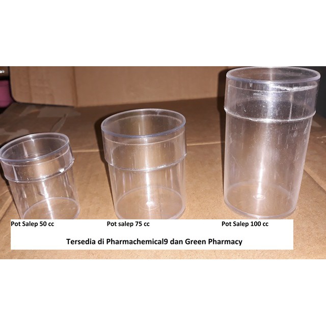 Jual pot kapsul obat plastik bening | Shopee Indonesia