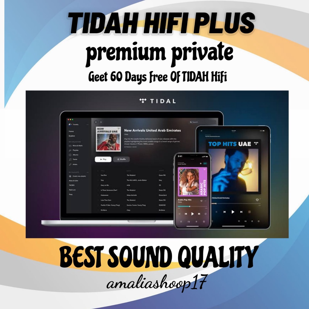 Jual Tidal HiFi Plus Master Premium 6 Bulan Private Login | Shopee ...