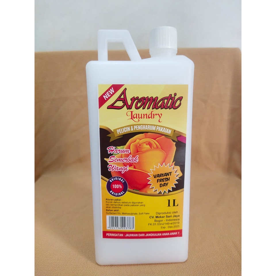 Jual Pewangi Pakaian Pelicin Setrika Pengharum Baju Aromatic Laundry ...