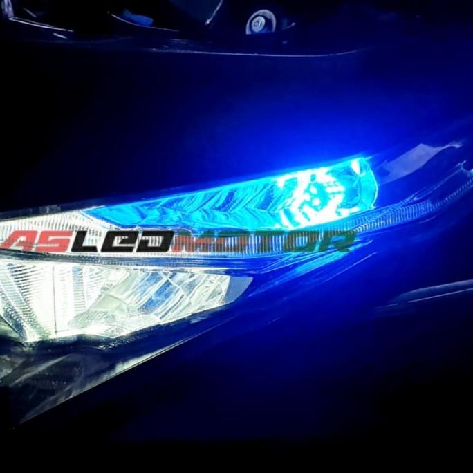Jual LAMPU SENJA ICE BLUE T10 DUA FUNGSI SEIN KUNING SUPERBRIGHT as ...