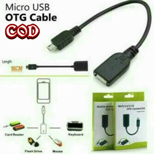Jual Kabel OTG Micro USB/Mobile Phone OTG connect kit | Shopee Indonesia