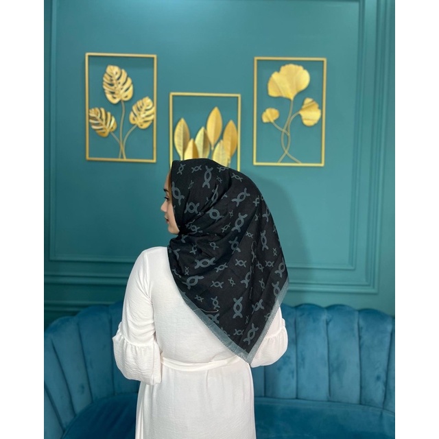 Jual New voal hijab segi4 sublim motif premium | Shopee Indonesia